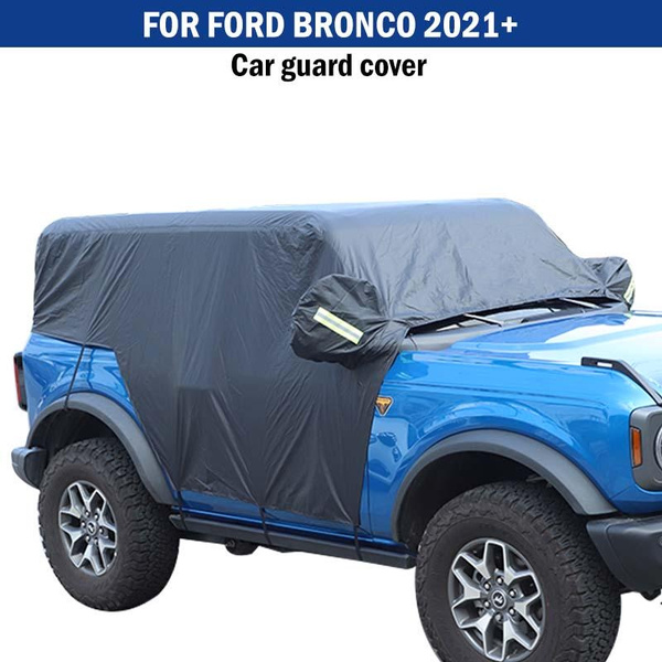 Black Car Protective Cover Anti-Dust All Weather Rain Sun Snow Proof ...