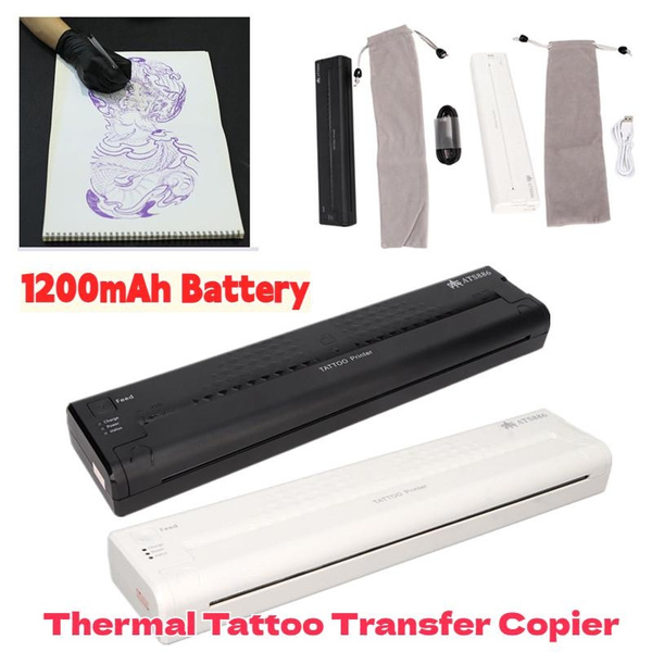 Mini Thermal Tattoo Transfer Copier Clear Patterns Tattoo Transfer ...