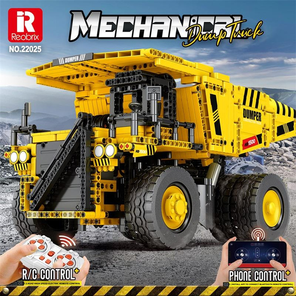 New 1622Pcs High-Tech MOC Truck Excavator Model Assembly Toys Blocks ...