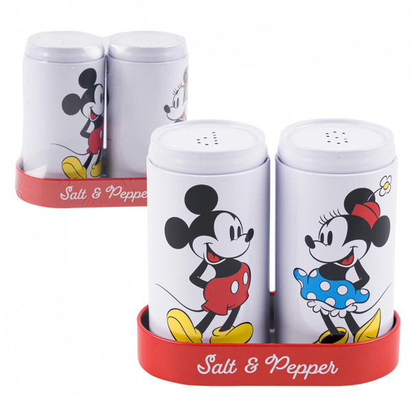 Mickey and Minnie Mouse Matching Salt and Pepper Shakers | Wish