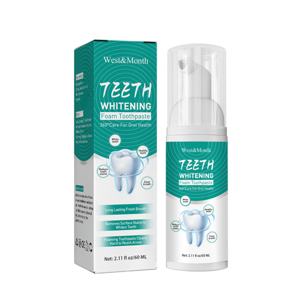 Foam Toothpaste Breath Freshening Whitening Toothpaste Tooth Anti-moth ...