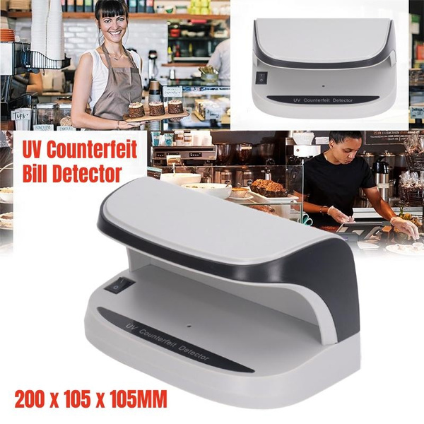 UV Counterfeit Bill Money Detector Small Footprint Portable ...