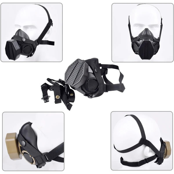 Tactical Mask Special Operations Hunting Respirator Half-Mask HEPA ...