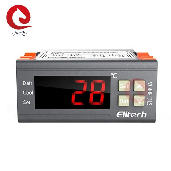 Middle-low Temperature Cold Storage Digital Thermostat Elitech Microcomputer Controller STC ...