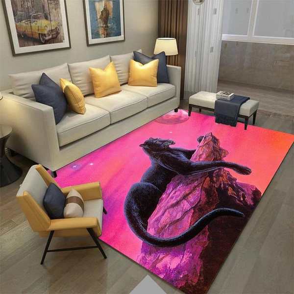Enhance Your Living Space with a Panther Inspired Rug, Perfect Blend of ...
