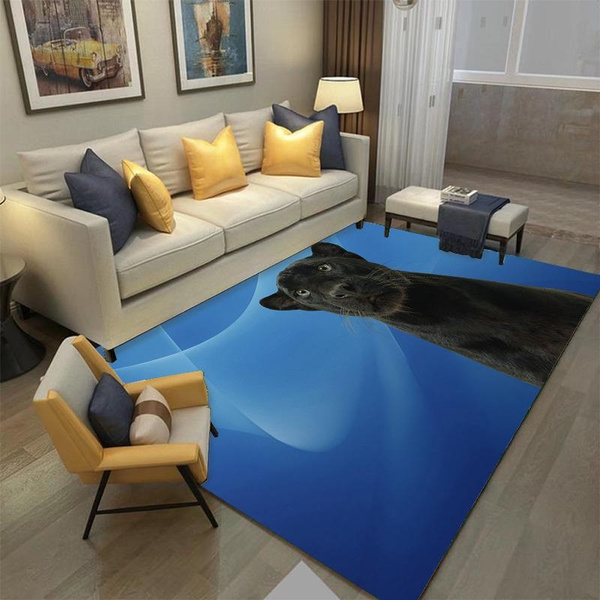 Enhance Your Living Space with a Panther Inspired Rug, Perfect Blend of ...