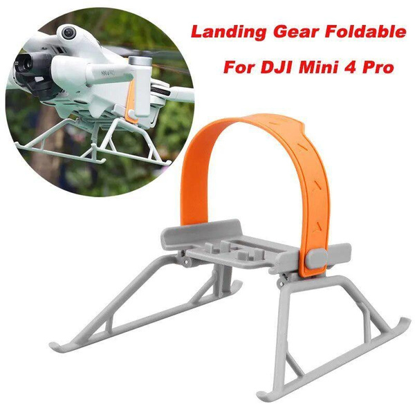 Foldable Landing Gear For DJI Mini 4 Pro Stand Holder Mount Plastic ...