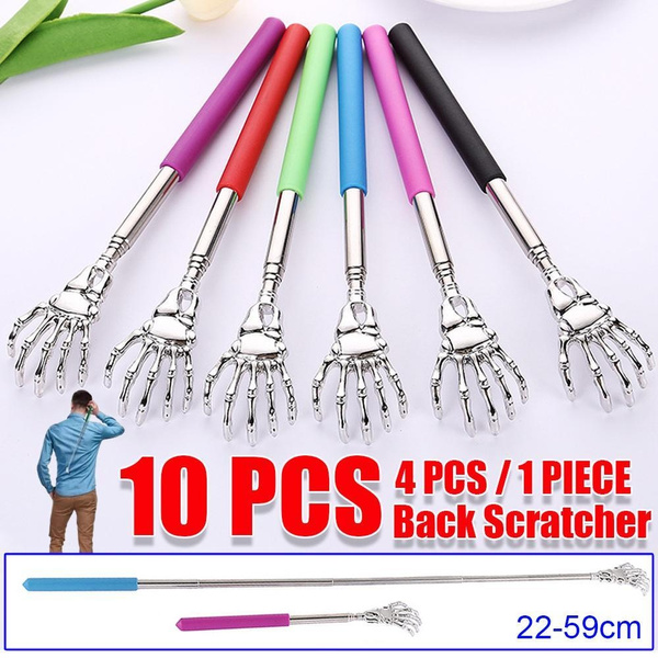 10PCS /4PCS/1PIECE Back Scratcher Telescopic Scratching Back Scratcher ...