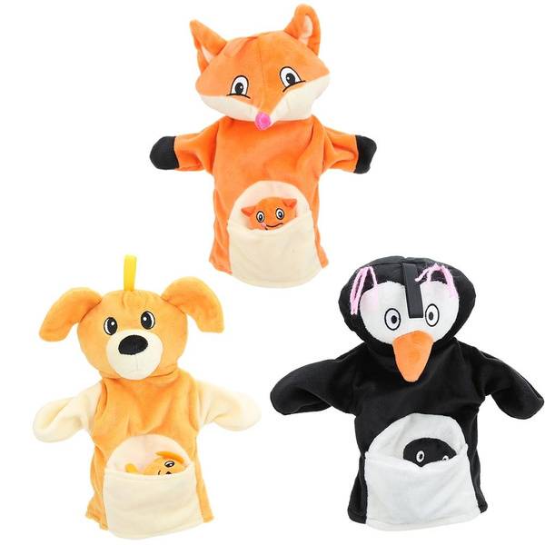 Plush Dolls Catch Kid Attention Keeps The Puppets Firmly Finger Puppet ...