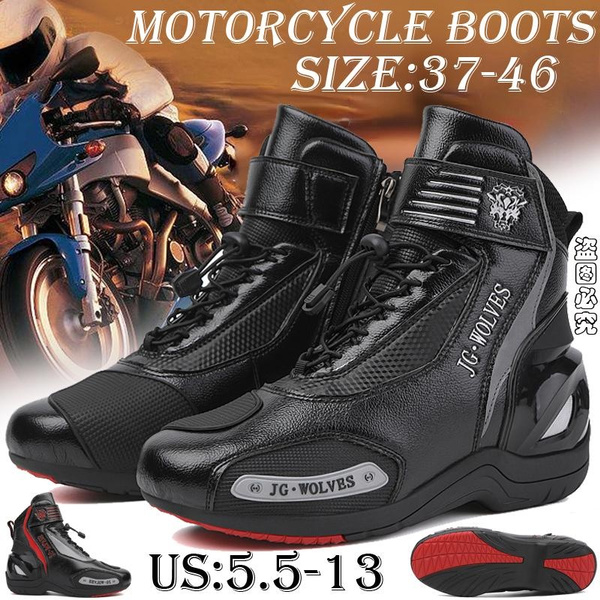 New Men's Profession Motorcycle Boots Anti Slip and Collision ...