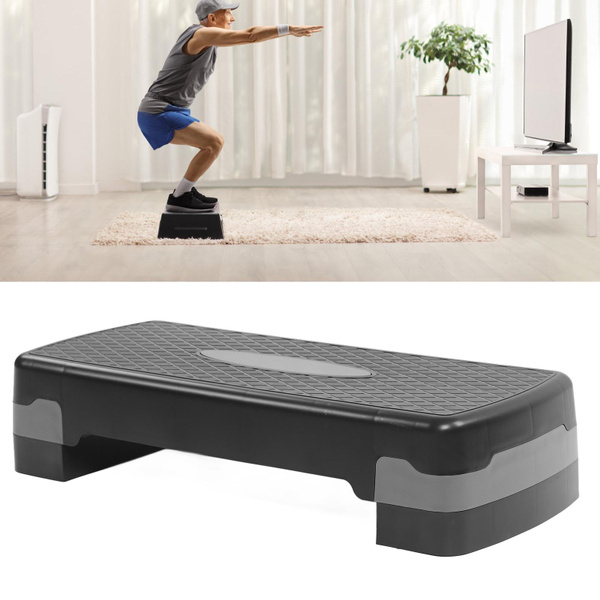 Exercise Equipment Step Platform Adjustable Workout Aerobic Stepper ...