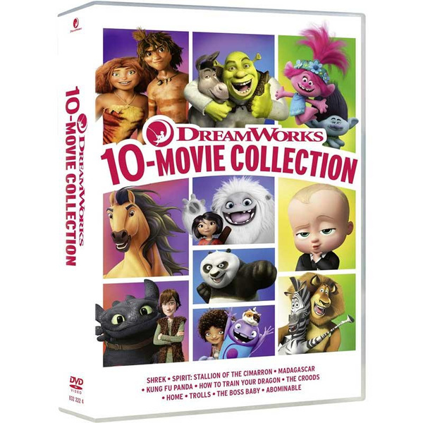Dreamworks 10 Movie Collection DVD 10-Disc Box Set | Wish