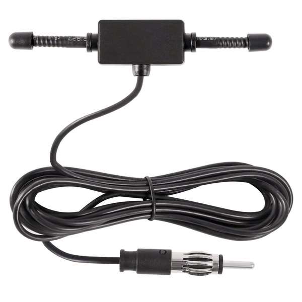 Universal Car Stereo AM FM Dipole Antenna - Hidden Adhesive Mount,5 ...