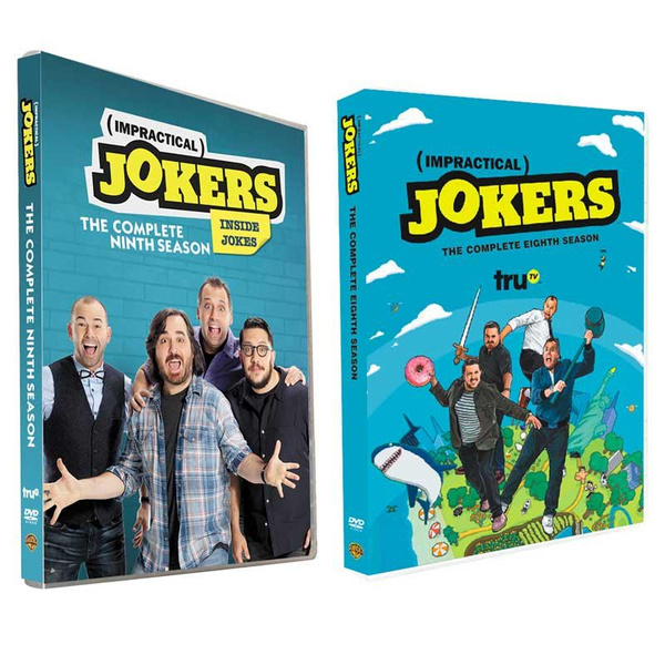 Impractical Jokers Season 8 and 9 DVD 9-Disc Movies Collection Set | Wish