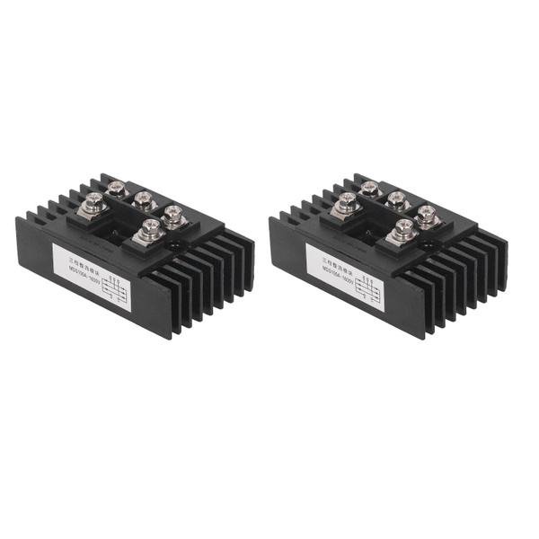 2PCS 3 Phase Bridge Rectifier Module with Cooling for SQL100A 1600V ...