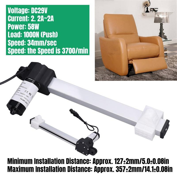 DC29V Power Recliner Liftchairs Motor Linear Actuator Electric Recliner ...