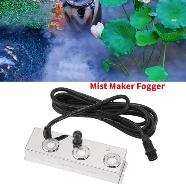 Fog Maker Ultra Sound 304 Stainless Steel 3 Head IP67 Waterproof ...