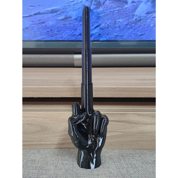 3D Printed Middle Finger Telescopic Sword Tricky Stress Reduction Toy ...