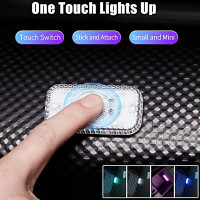 1PC Touch Night Light Car Led Car Roof Light Ceiling Magnet Lamp ...