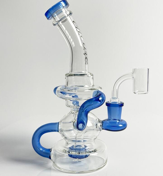 Glass Recycler Vortex Heady Tornado Matrix Percolator Cyclone Water ...