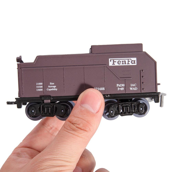 Model Train Railway Accessory Coal Truck Carriage Container Model Kid ...