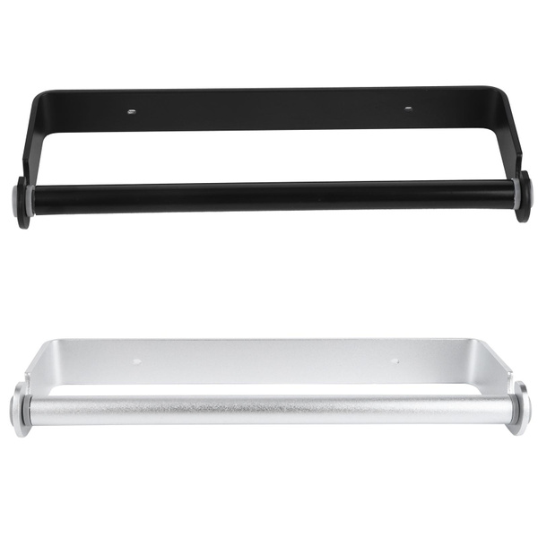 Paper Towel Rack, Wall Mounted Plastic Wrap Film Holder, Towel Rack ...