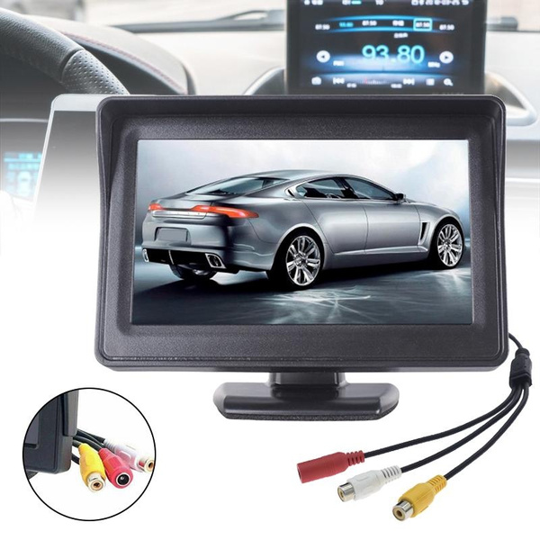 4.3 Inch Digital TFT LCD Car Color Monitor For Rear View Reverse Camera ...