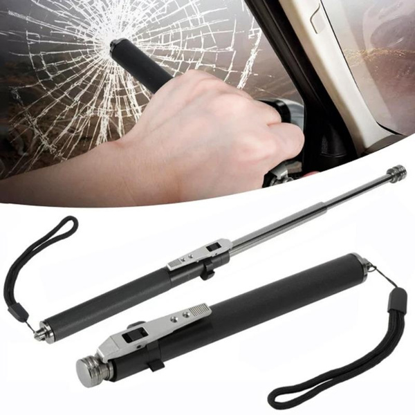 Alloy Steel Spring Self-defense Stick Pry Bar Portable Car Self-defense ...