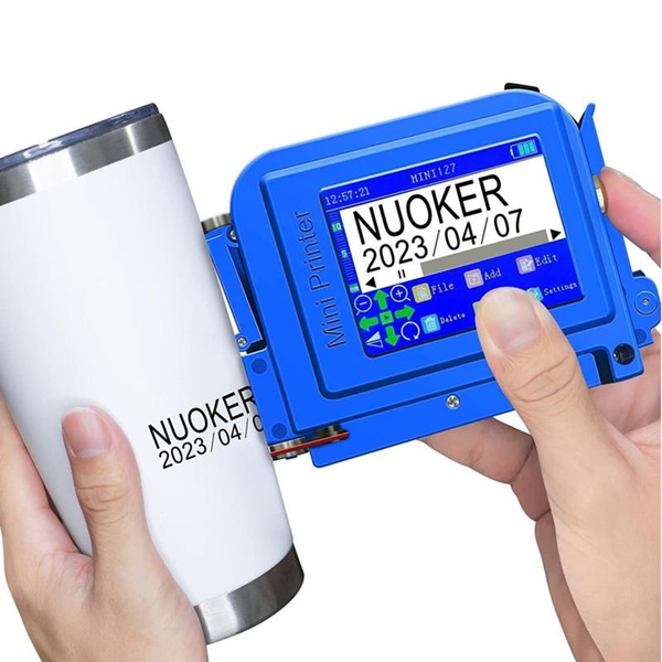 Small Handheld Inkjet Printer Quick Dry Inkjet Printer with Touch ...