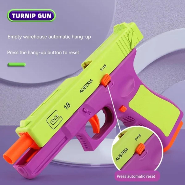 Double Using Mode Radish Toy Gun Shell Ejecting M1911 BlowBack Glock ... Double Using Mode Radish Toy Gun Shell Ejecting M1911 BlowBack Glock ...