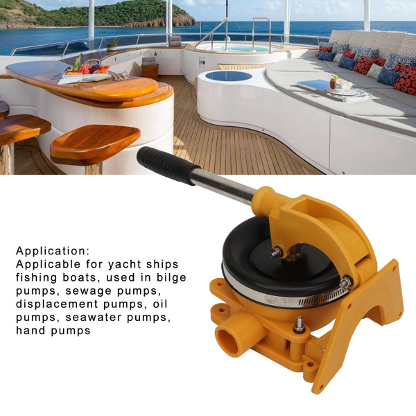 Water Bilge Hand Diaphragm Pump, Durable Pump for Bilge Drainage and ...
