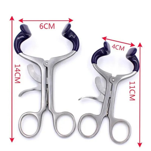 Dental Mouth Retractor Orthodontic Opener Oral Stainless Steel Molt ...