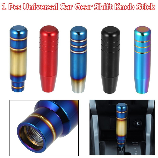 Universal Car Aluminum Gear Shift Knob Stick Transmission Gearstick ...