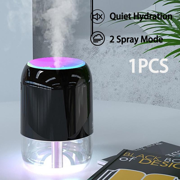 1PCS USB Humidifier LED Light Aroma Diffuser Mist Maker Air Freshener ...