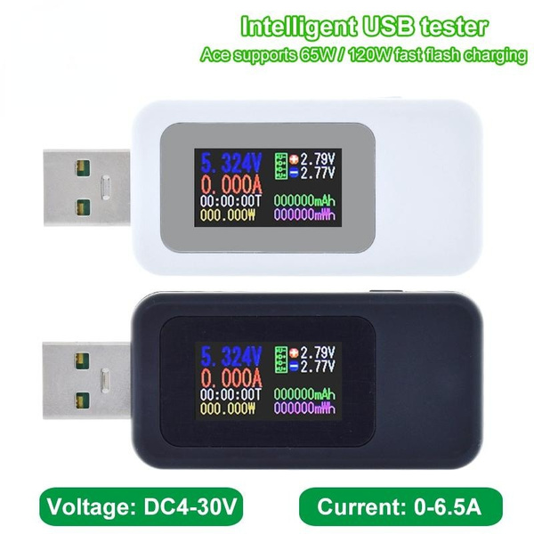 10 in 1 USB Tester DC Digital Voltmeter Amperimetro Current Voltage ...