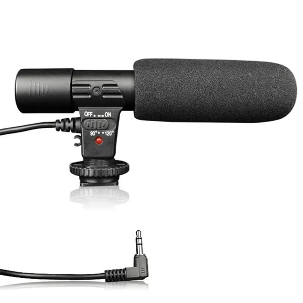 MIC-01 Professional Condenser Microphone 3.5mm Stereo Recording ...