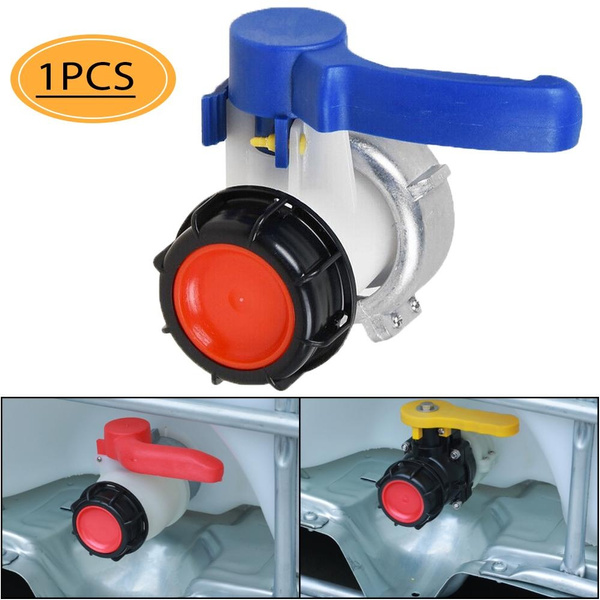 New Tote Tank Adapter IBC Butterfly Valve Switch Drain Adapter for ...