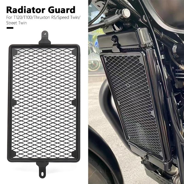 Motorcycle Radiator Guard Engine Cooler Grille Cover Protection For ...