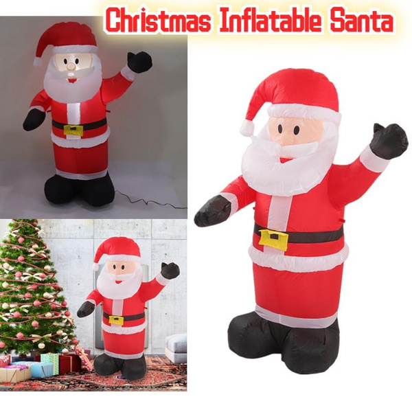 US/UK/AU/EU Plug Christmas Inflatable Santa Waterproof Tear Resistance ...