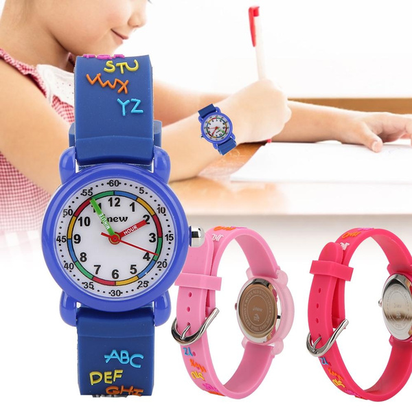 Waterproof Cartoon Children Wrist Watch Time Recognition Tool | Wish