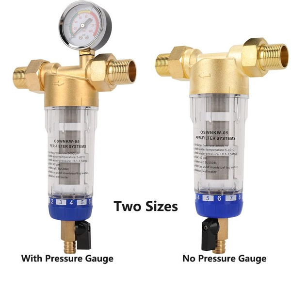 Pre Filter Backwash Stainless Steel Mesh Purifier Central Prefilter ...