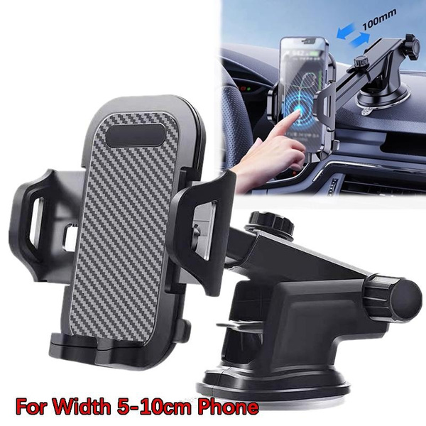 Telescopic 360° Rotating Car Mobile Phone Holder Navigation Suction Cup ...
