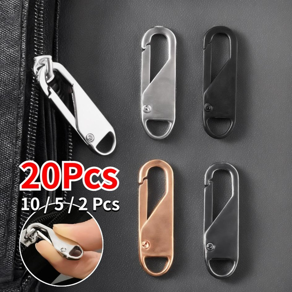 20Pcs / 10 / 5 / 2 Pcs Universal Metal Zipper Sliders - Versatile ...