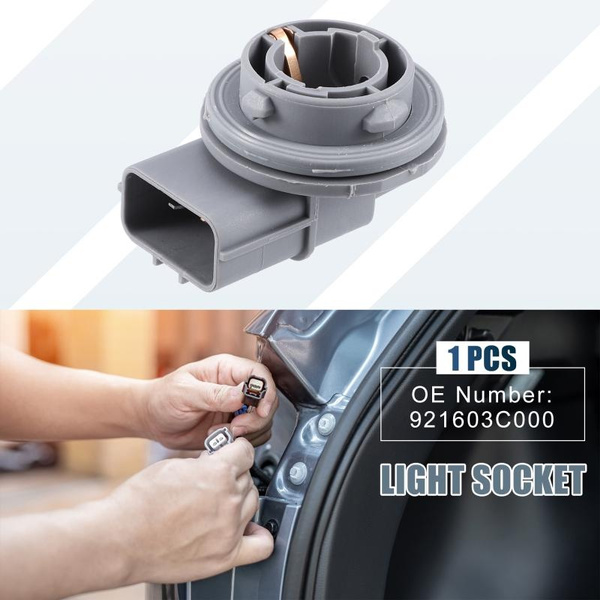 X AUTOHAUX Headlight Headlamp Bulb Holder Socket 921603C000 for for ...
