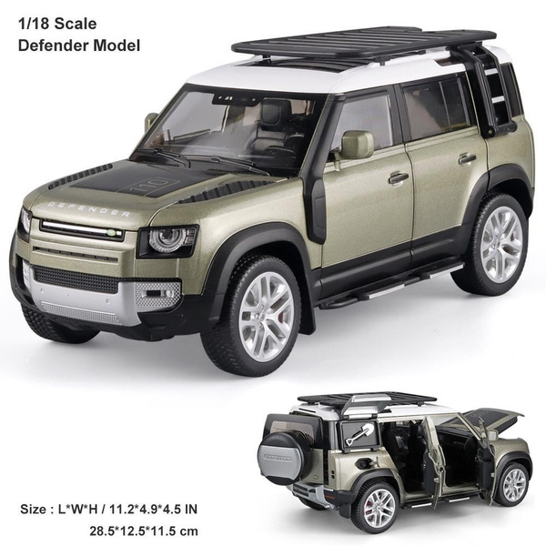 1:18 Scale Alloy Diescast Model Car Toy for Land Rover Defender 110 ...