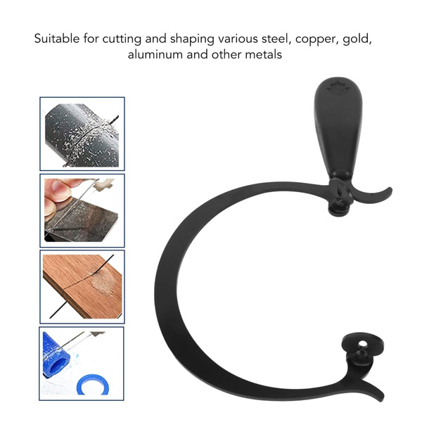 1PC Jeweler Saw Frame Curved Coping Saw Frame with Black Handle | Wish