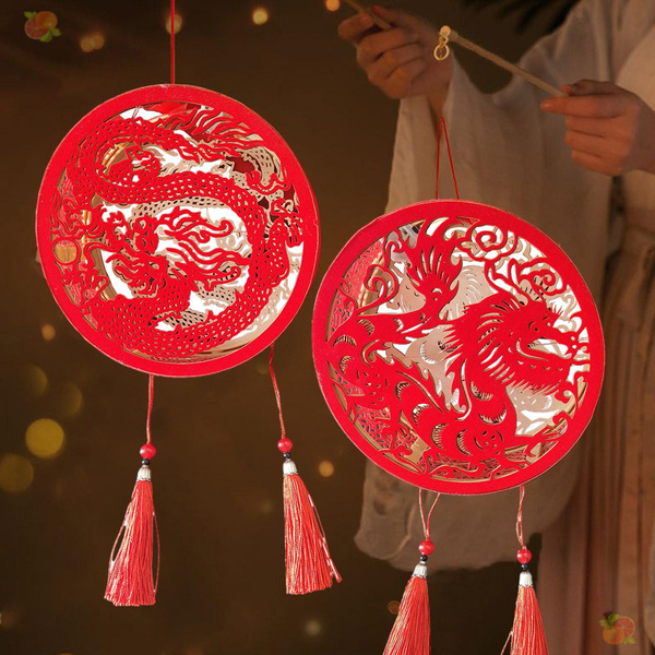 Spring Festival Lantern Battery Operated Lantern Spring Festival ...