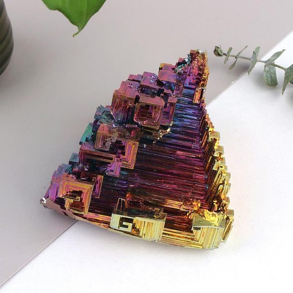 Wholesale Natural Rainbow Bismuth ore Crystal Metal Ore Bismuth Crystal ...