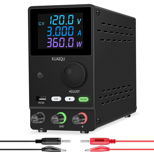 RS232 Software Programmable DC Power Supply 120V Accurately Adjust ...