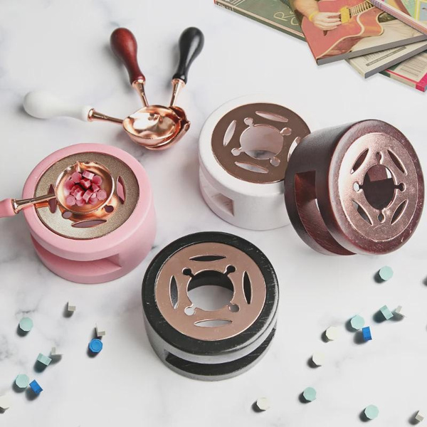 Lacquer Furnace with Spoon Wax Seal Stamp Set Wax Seal Melting Furnace ...